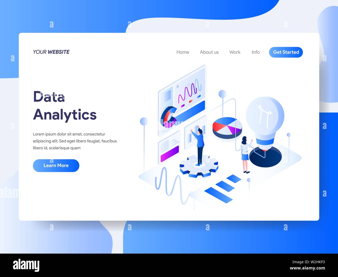 Digital analyzing Stock Vector Images - Alamy