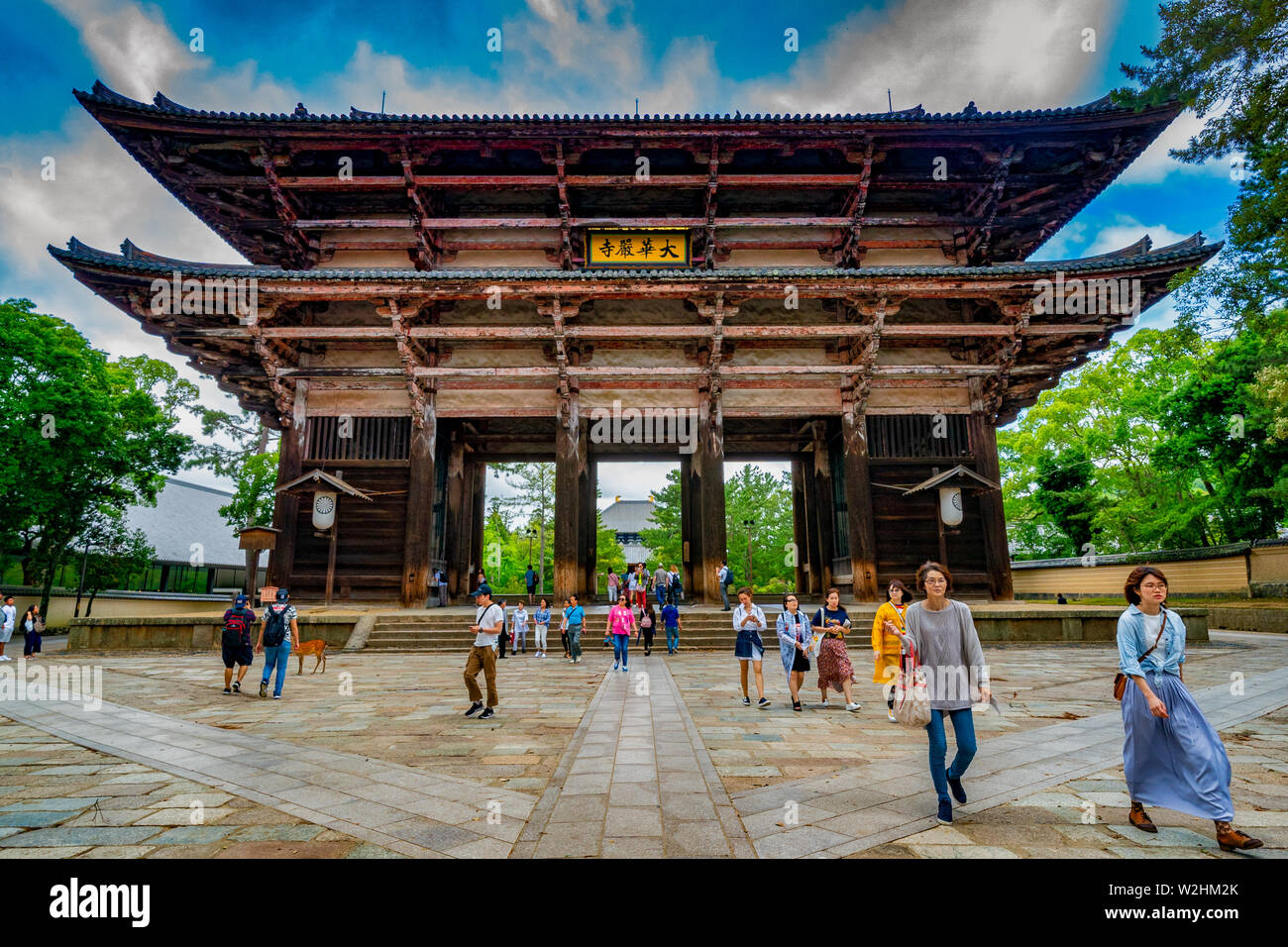 Historical Temple and Shrine in Nara, Japan Stock Photo - Alamy