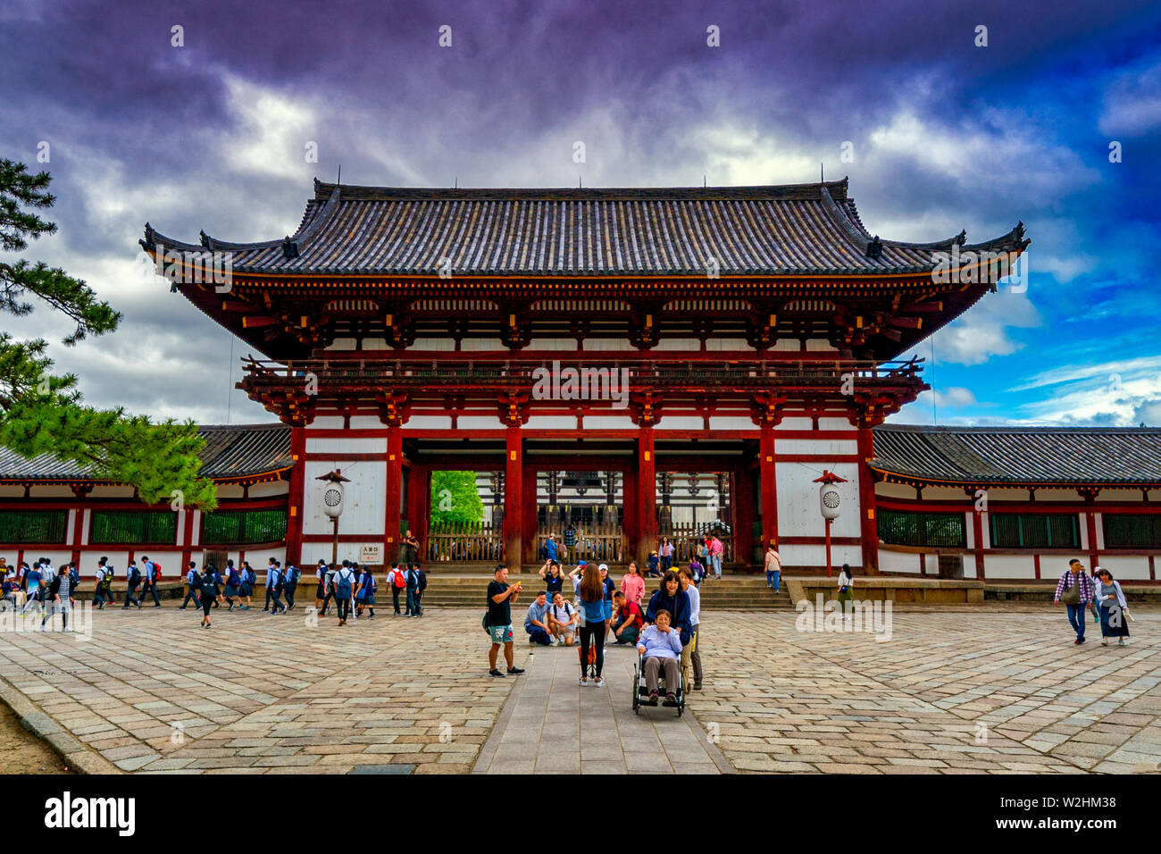 Historical Temple and Shrine in Nara, Japan Stock Photo - Alamy