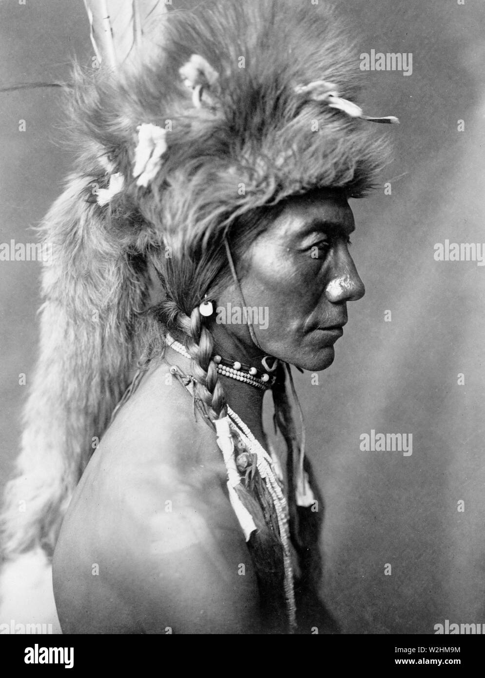 Native American Side Profile