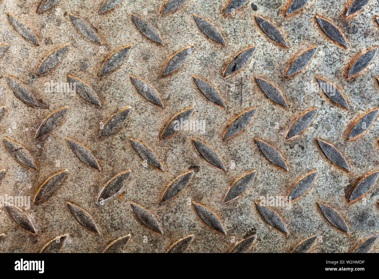 Old diamond plate pattern, metal flooring texture. Background photo ...