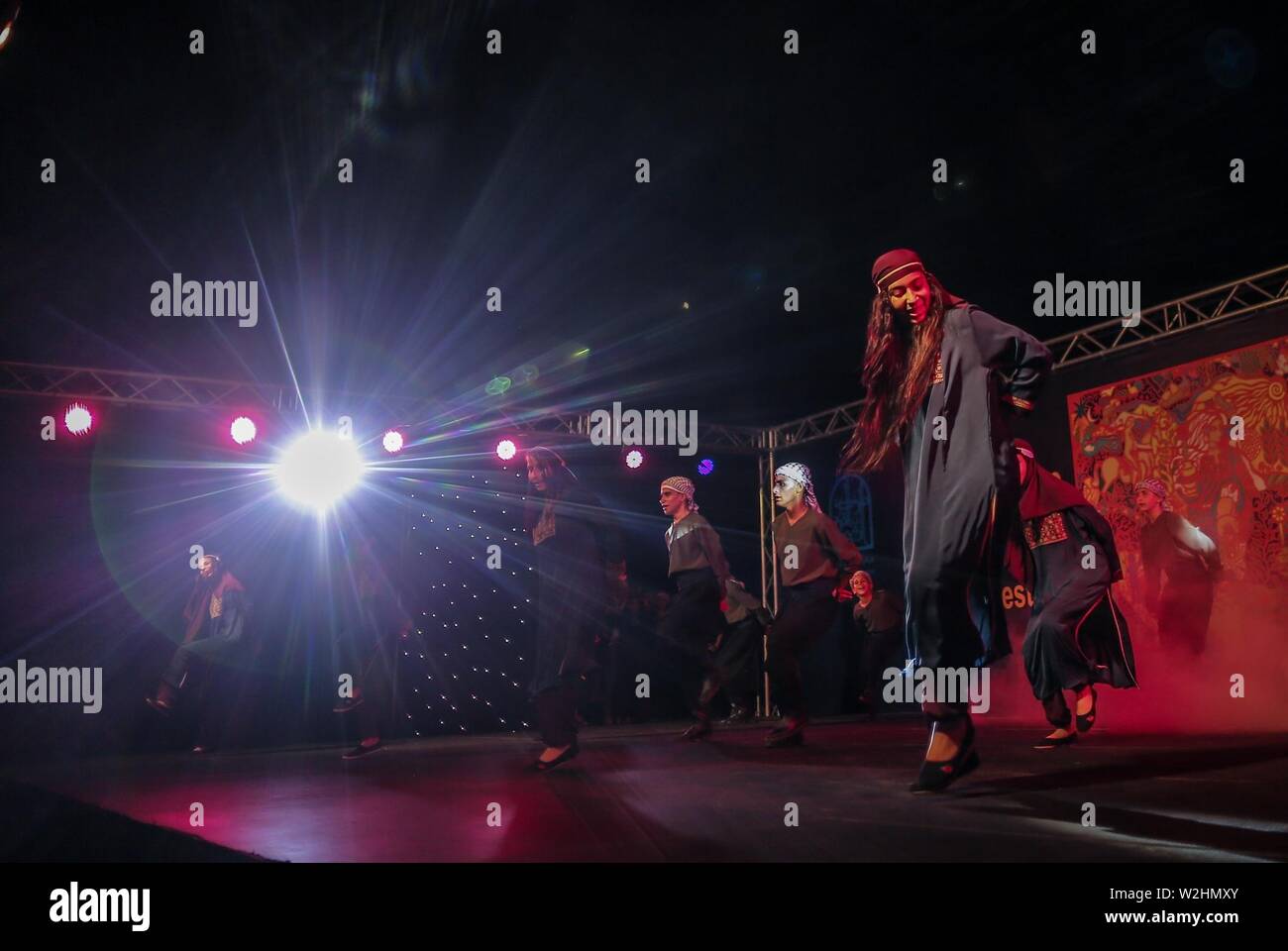 Gaza City, The Gaza Strip, Palestine. 8th July, 2019. Palestinians ...