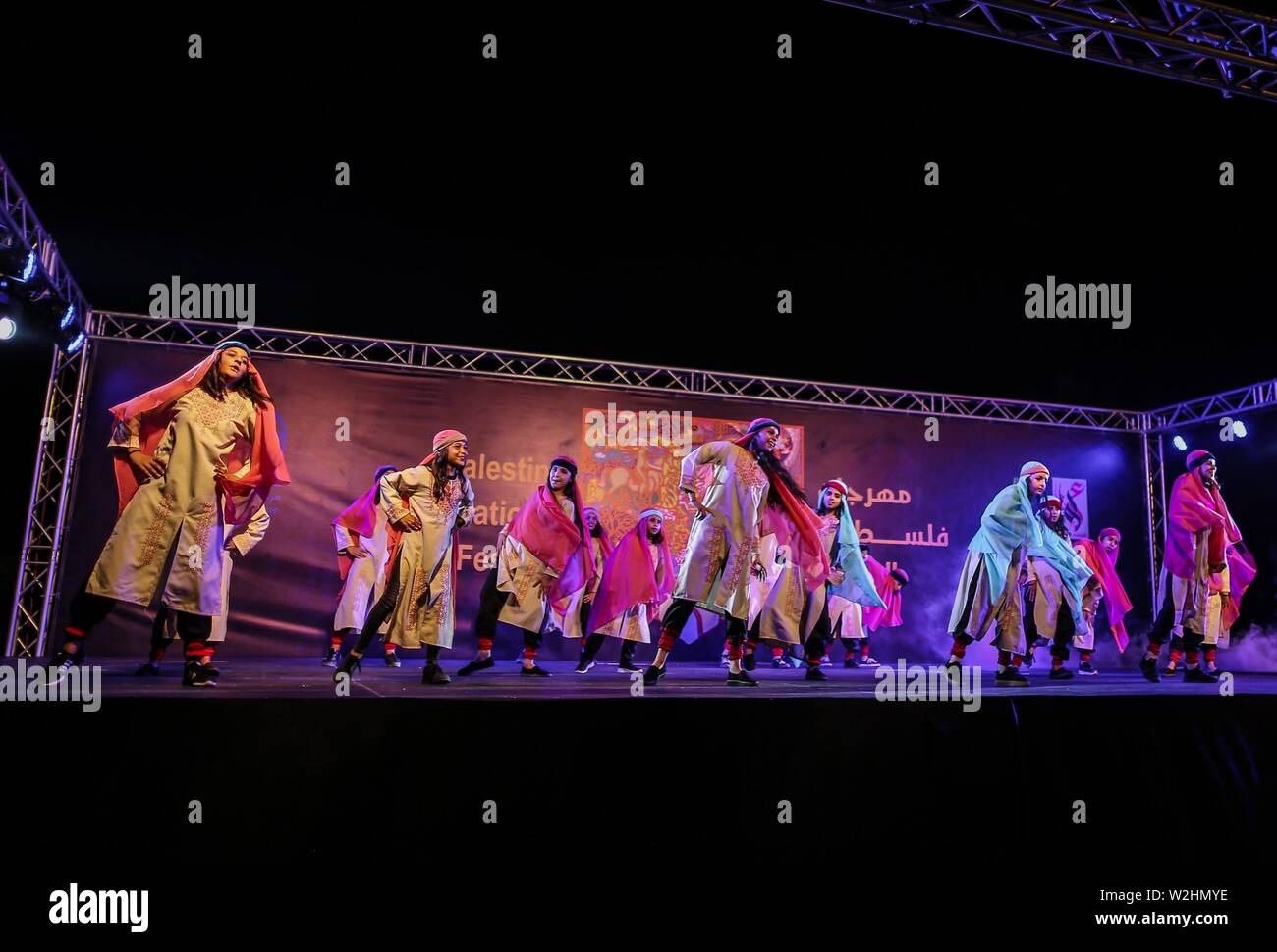 Gaza City, The Gaza Strip, Palestine. 8th July, 2019. Palestinians ...