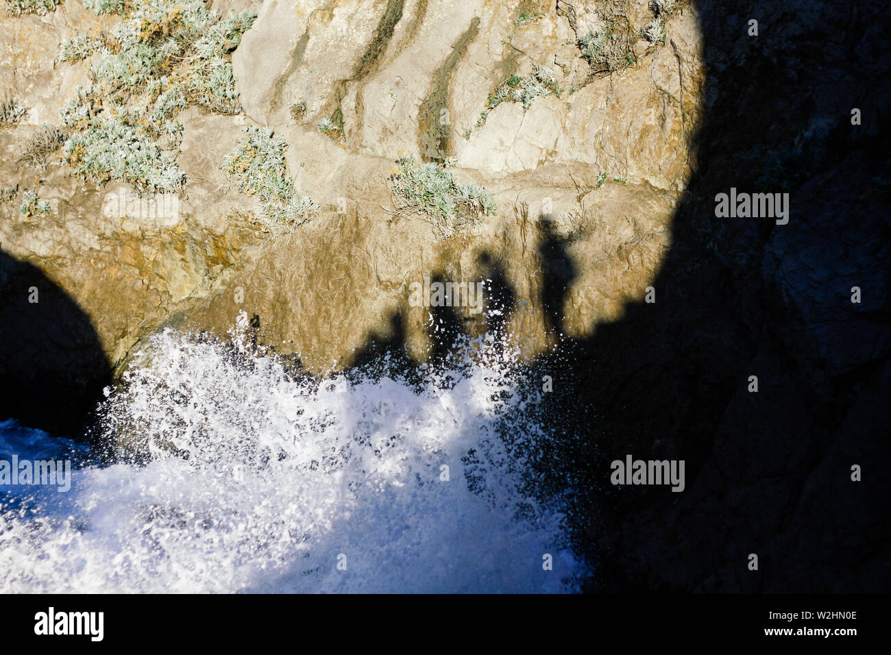 Cliff shadow on water hi-res stock photography and images - Alamy