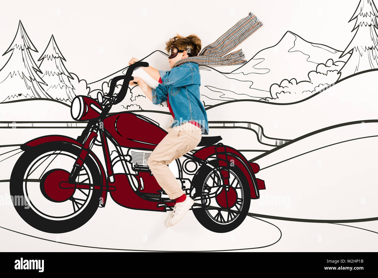 Super Hero Motorcycle