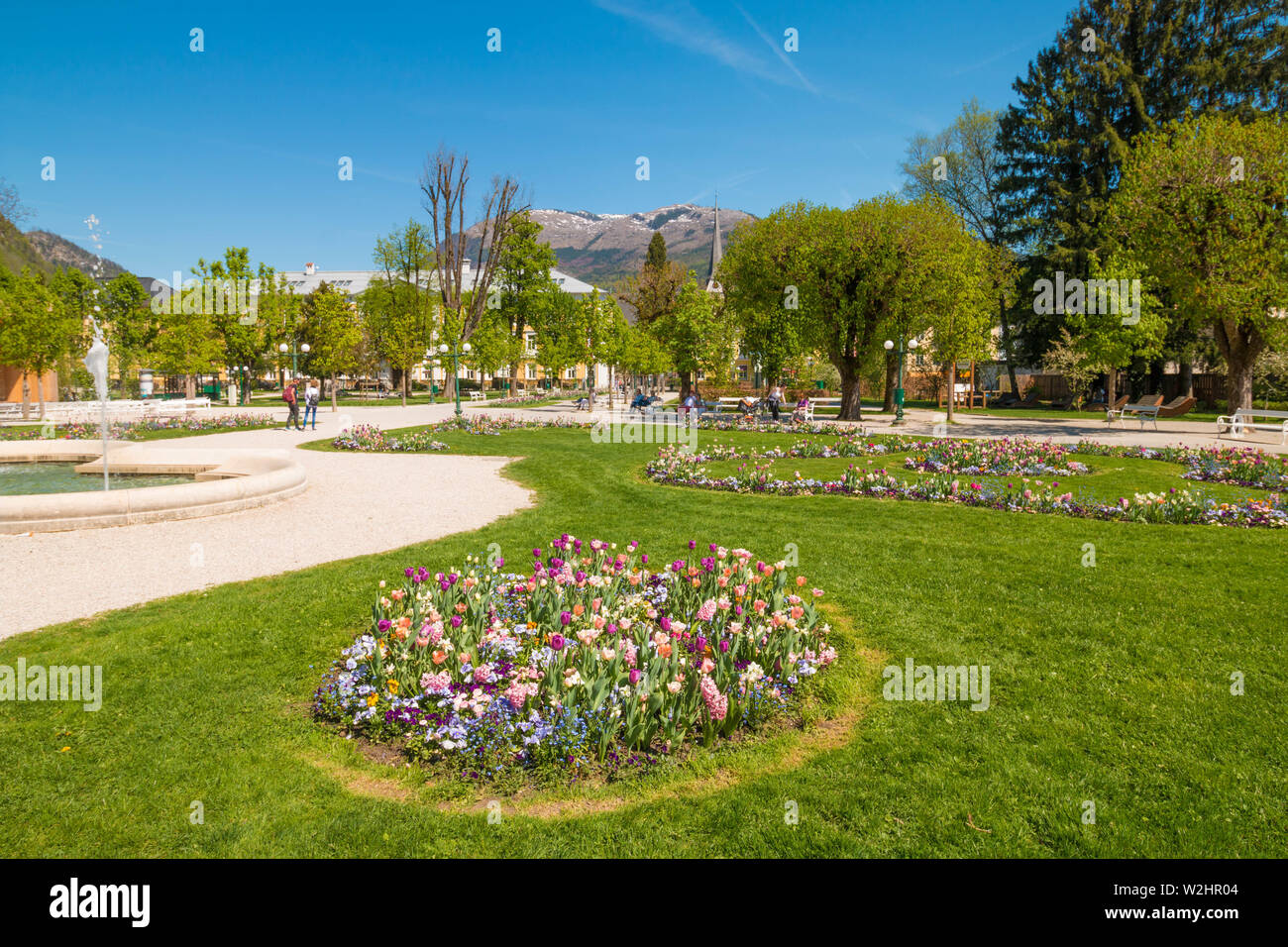 Kurpark park hi-res stock photography and images - Alamy