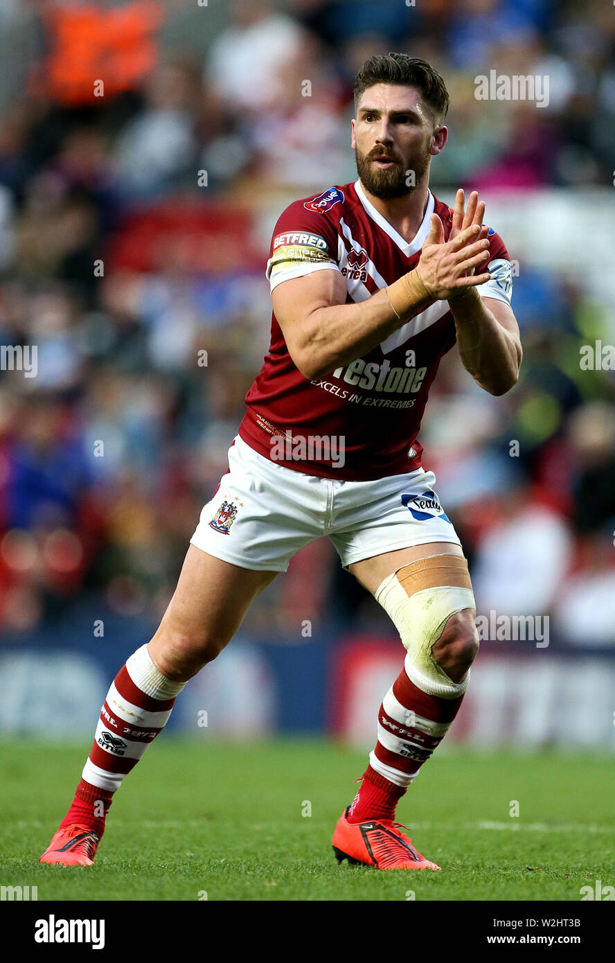 Wigan Warriors' Jarrod Sammut Stock Photo - Alamy