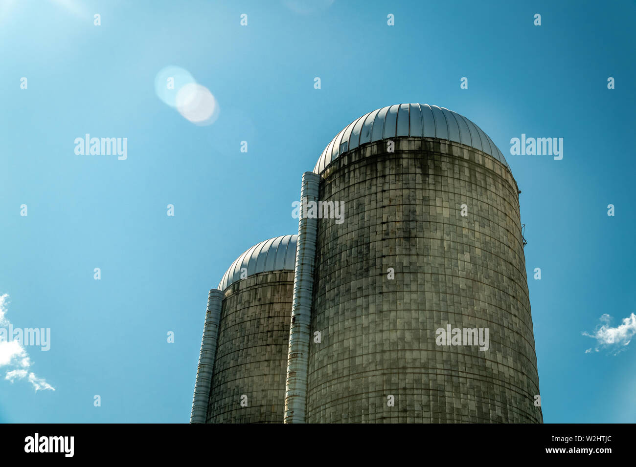Whole silage silo hi-res stock photography and images - Alamy