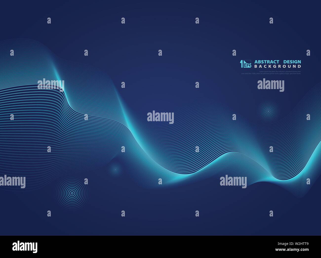 White curved line blue Stock Vector Images - Alamy