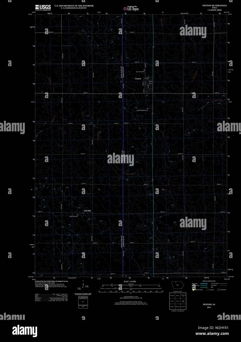 Fenton map hi-res stock photography and images - Alamy