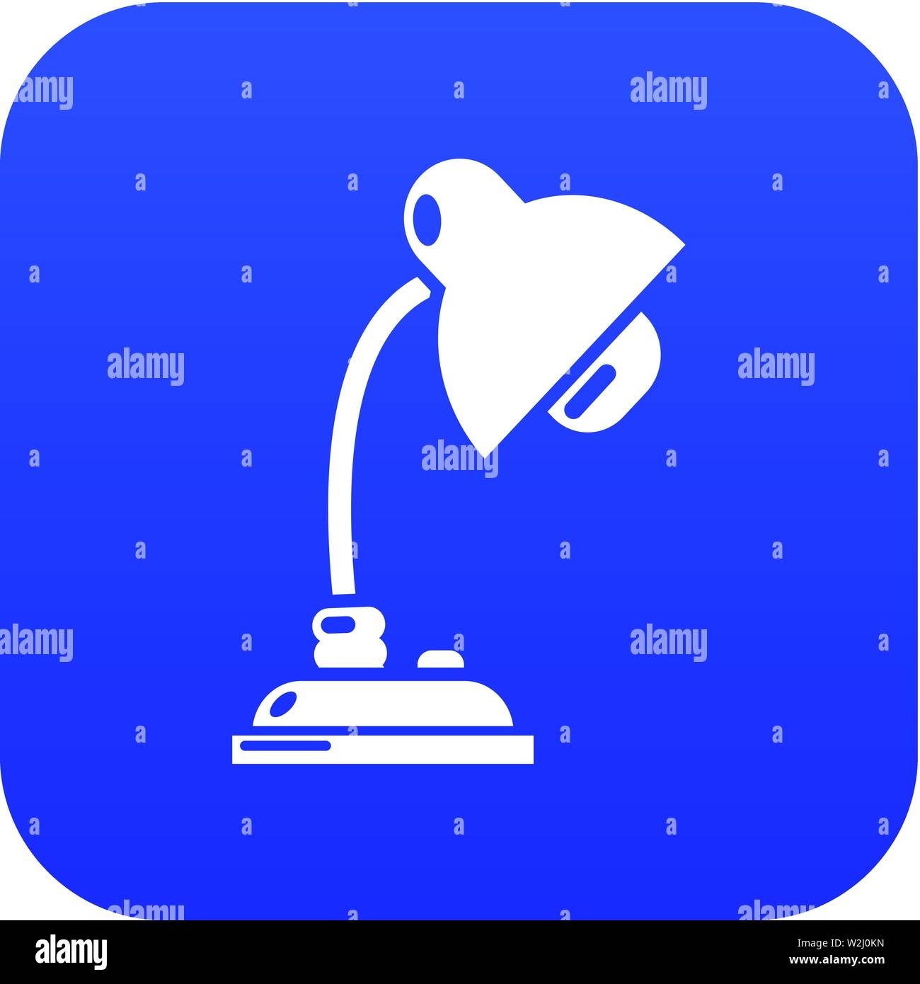 Reading lamp icon blue vector Stock Vector Image & Art - Alamy
