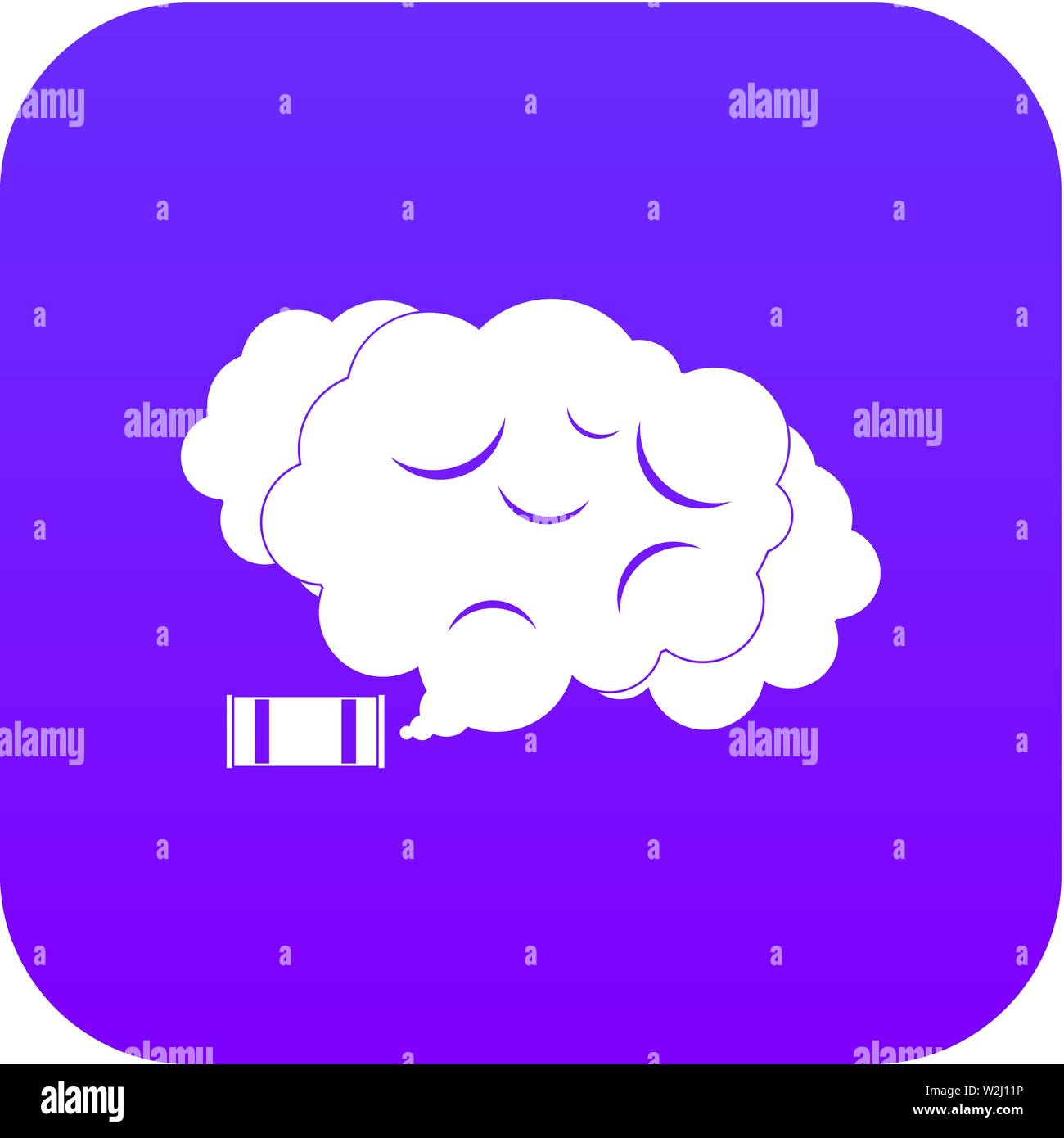 Spray bottle icon purple Stock Vector Images - Alamy