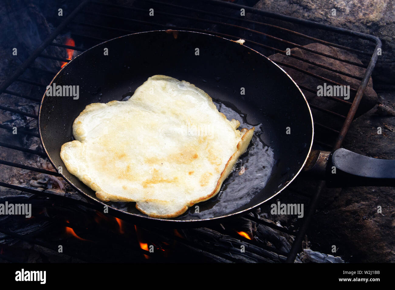 Oven fire pancake hi-res stock photography and images - Alamy