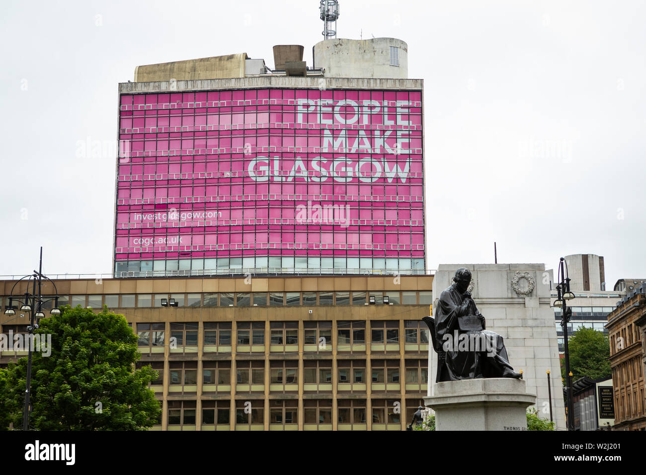 Thomas Graham Statue on George Square77 Stock Photo - Alamy