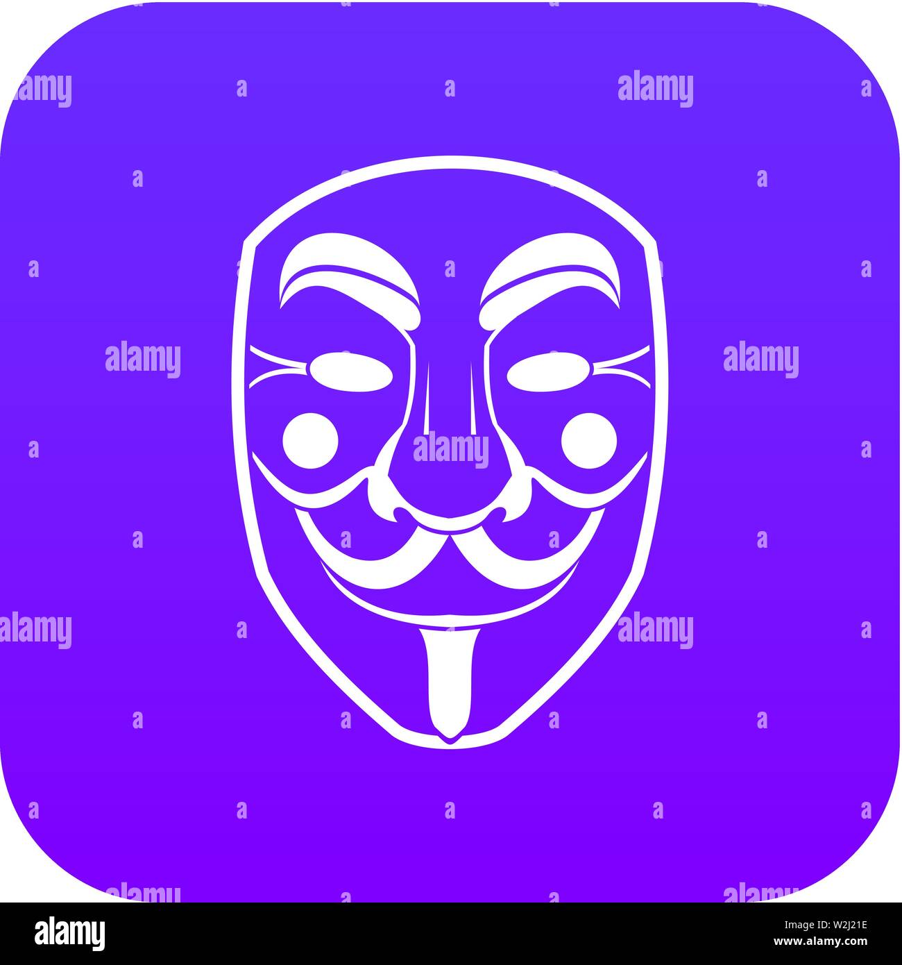 Vendetta mask Stock Vector Images - Alamy