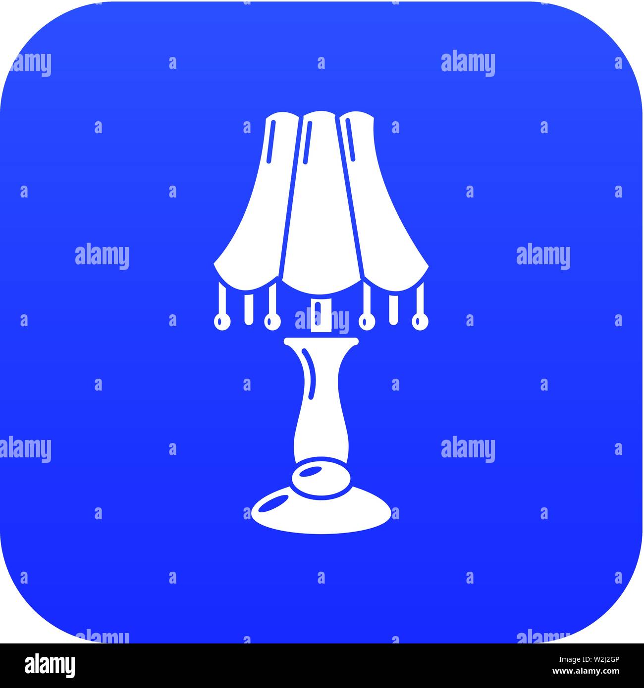 Close lamp icon blue vector Stock Vector Image & Art - Alamy