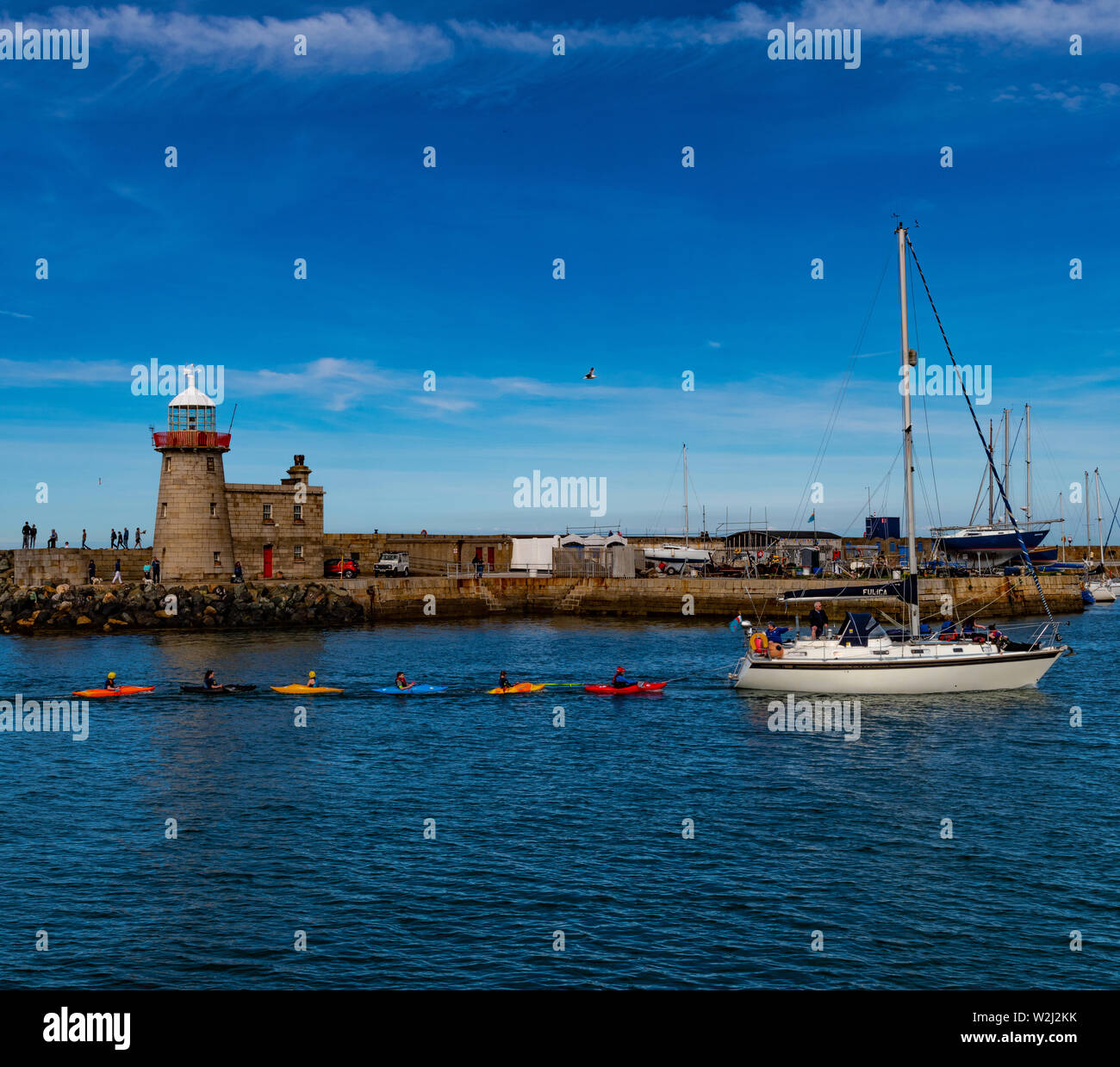 Howth Village Dublin Ireland Stock Photo - Alamy