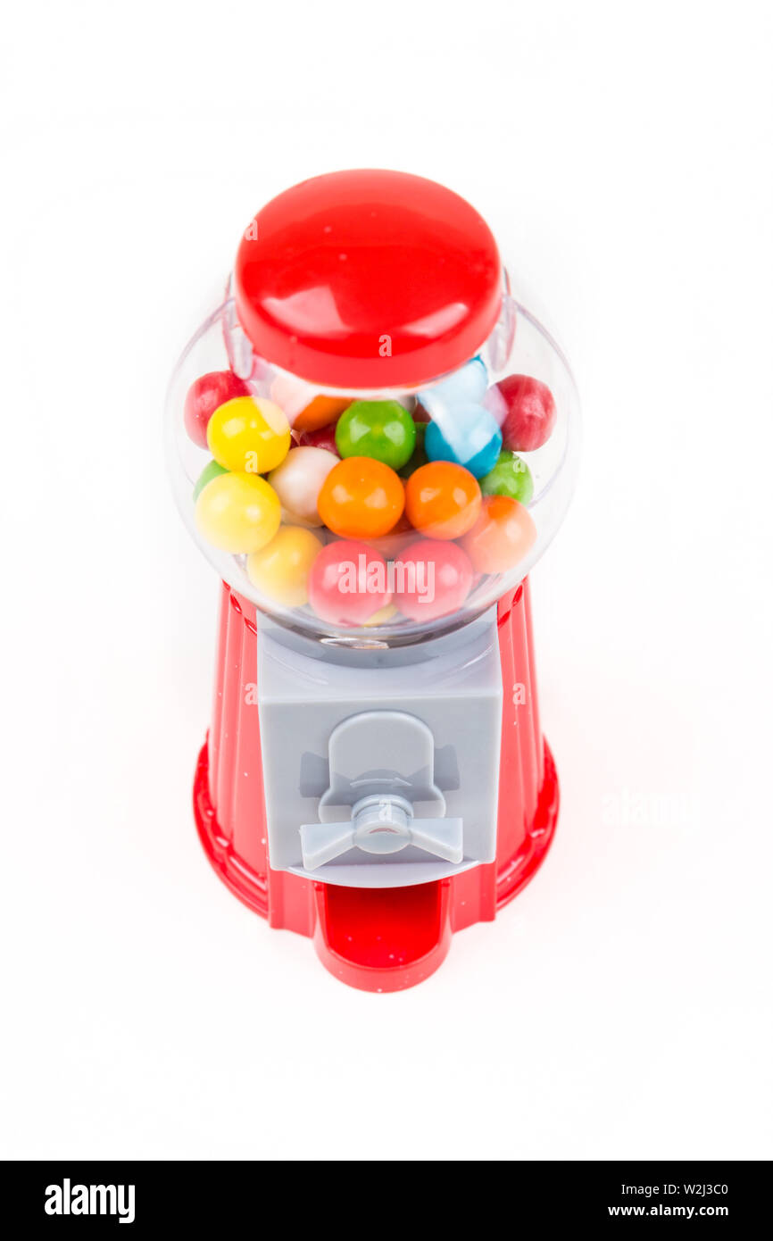 Red plastic bubble gum Cut Out Stock Images & Pictures - Alamy