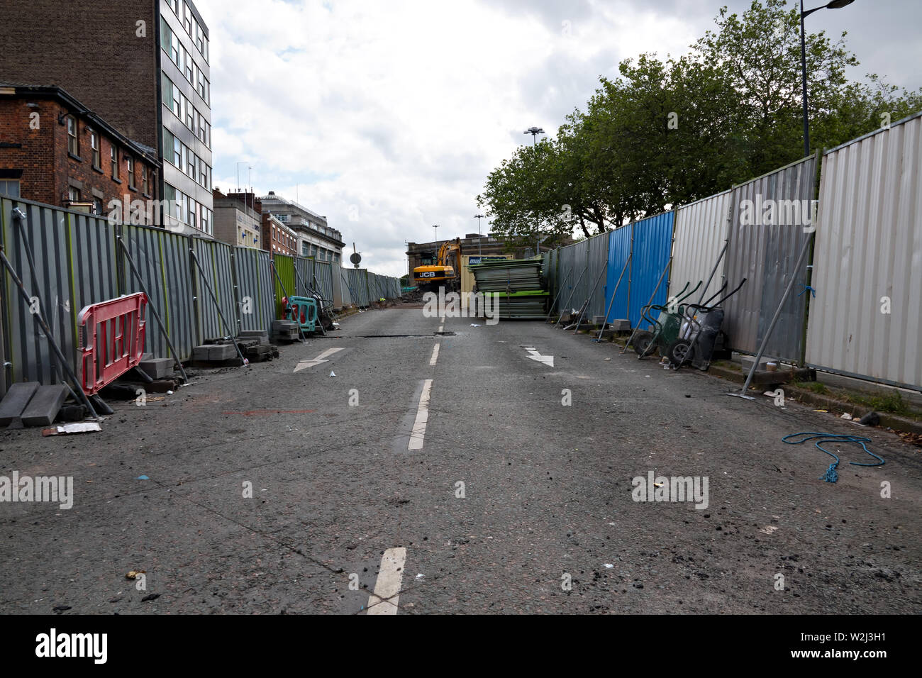 The Churchill Way flyovers in Liverpool UK to be demolished this summer ...