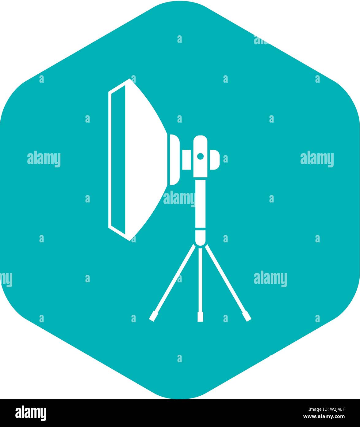 Studio lighting equipment icon, simple style Stock Vector Image & Art ...