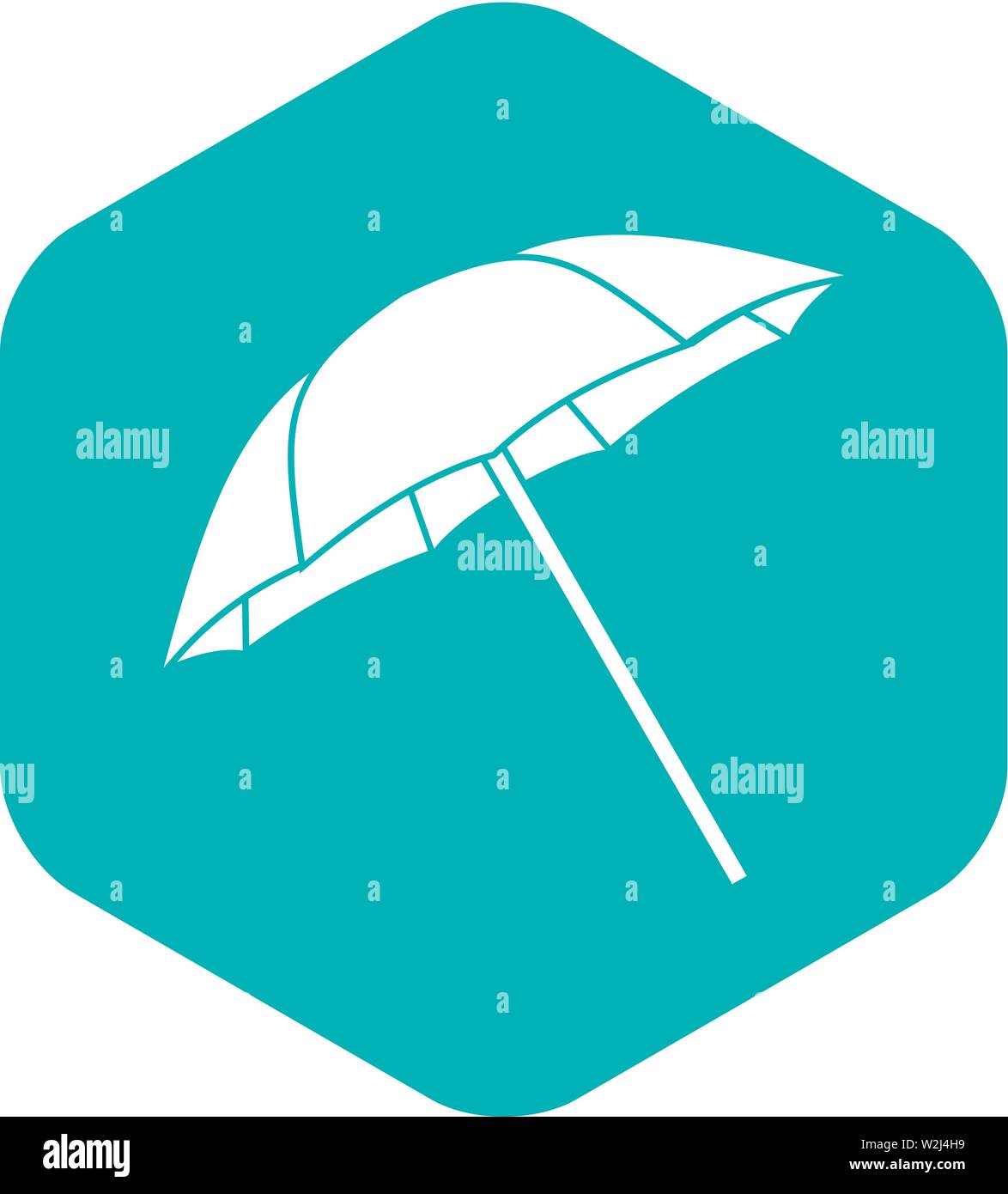 Umbrella icon, simple style Stock Vector Image & Art - Alamy