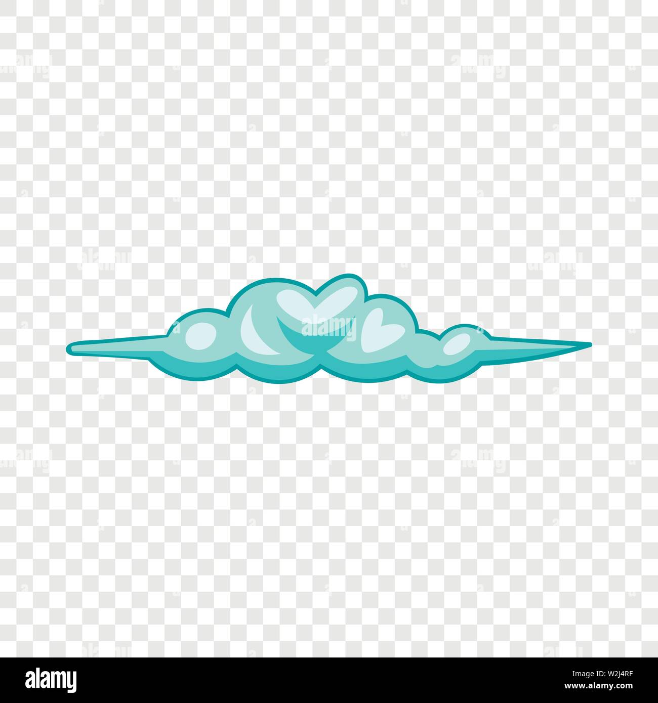 Long cloud icon, cartoon style Stock Vector Image & Art - Alamy