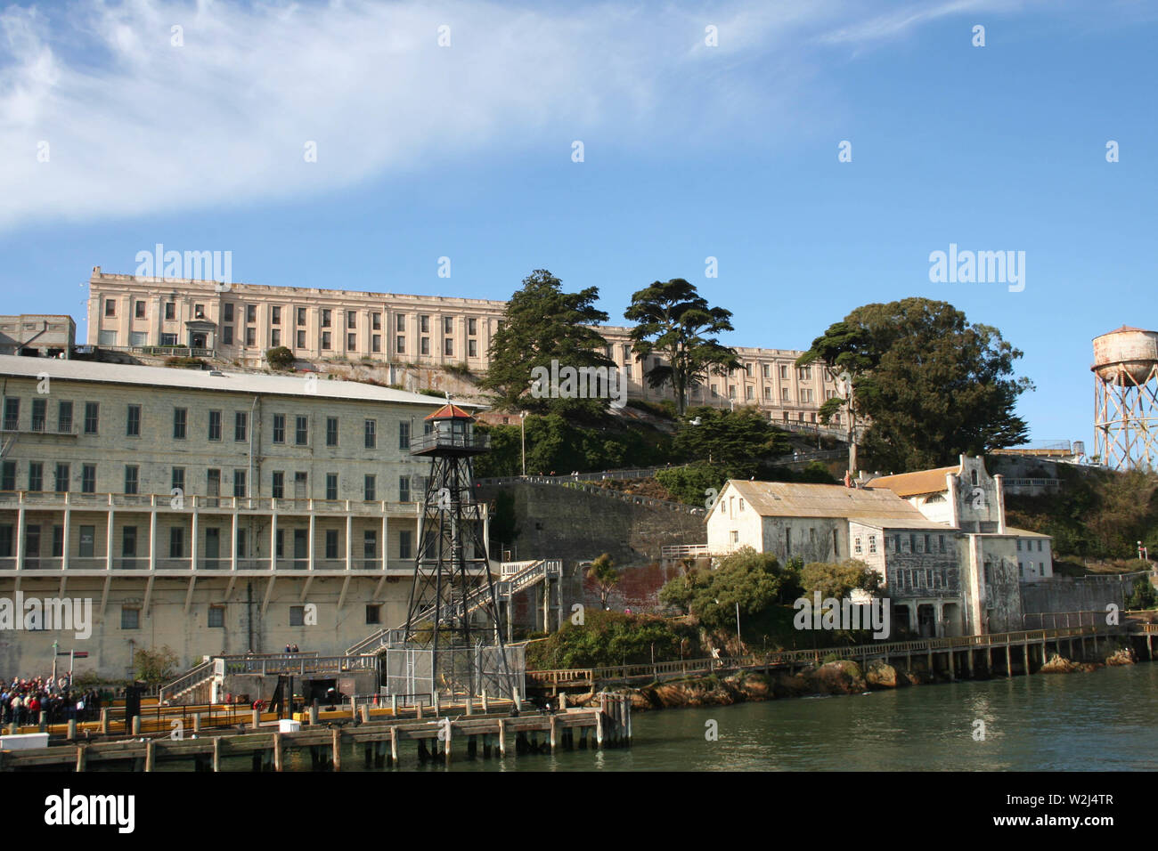 Alcatraz Island and Prison Stock Photo - Alamy