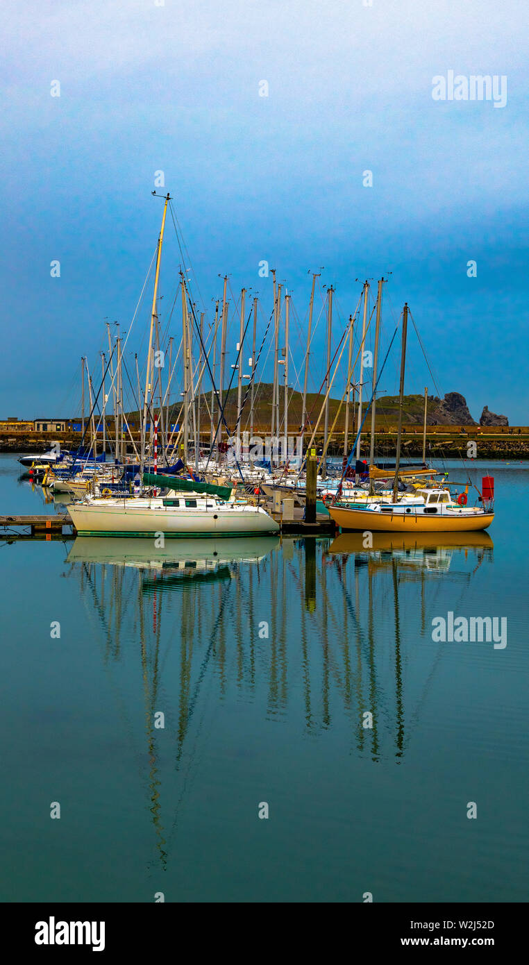 Howth Fishing Village Dublin Ireland Stock Photo - Alamy