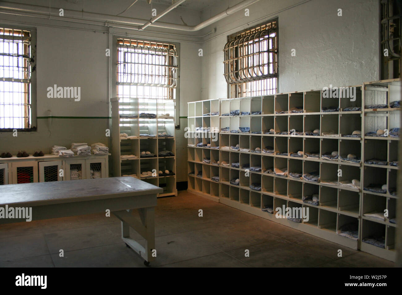Alcatraz Island and Prison Stock Photo - Alamy