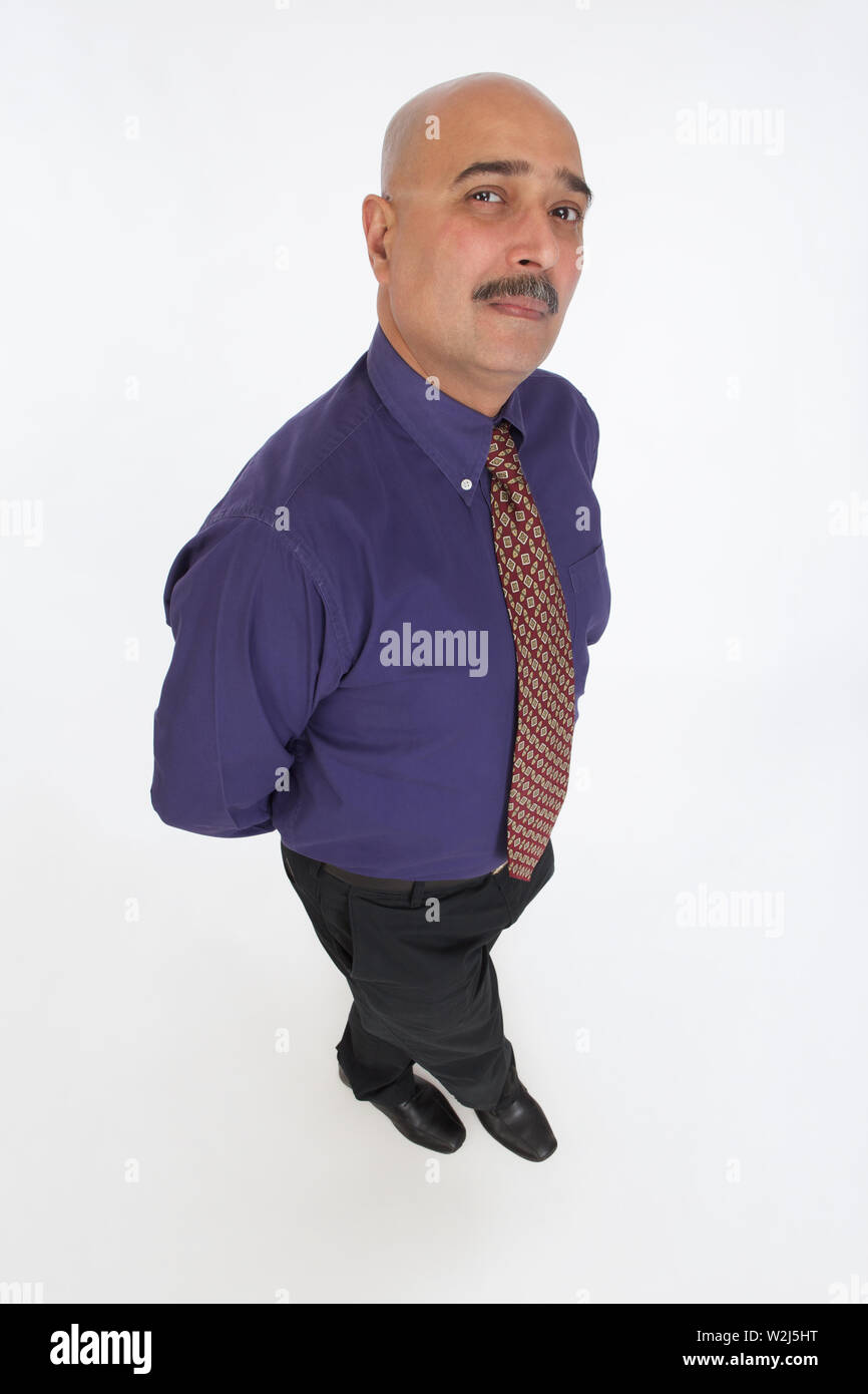 Back shot of bald businessman hi-res stock photography and images - Alamy