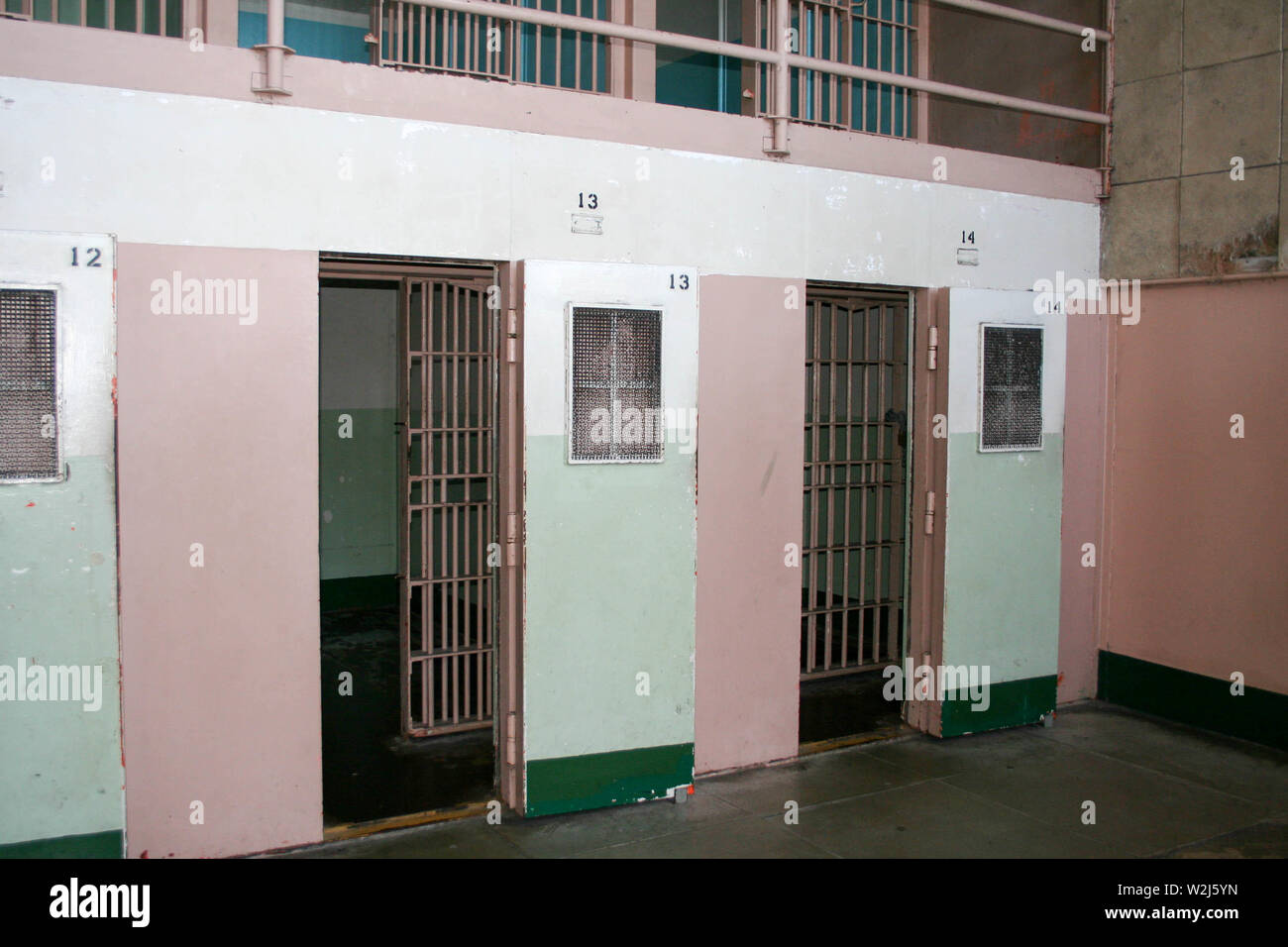 Alcatraz Island and Prison Stock Photo - Alamy