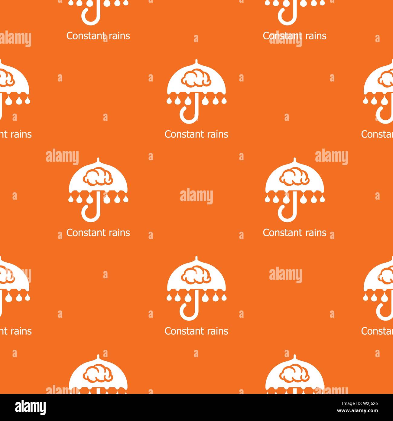 Constant rain pattern vector orange Stock Vector Image & Art - Alamy
