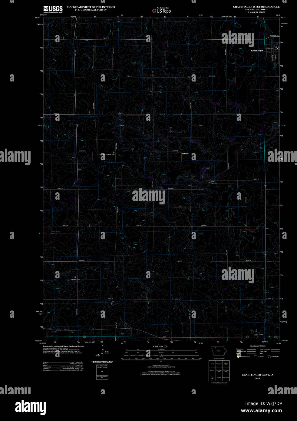 Graettinger west hi-res stock photography and images - Alamy