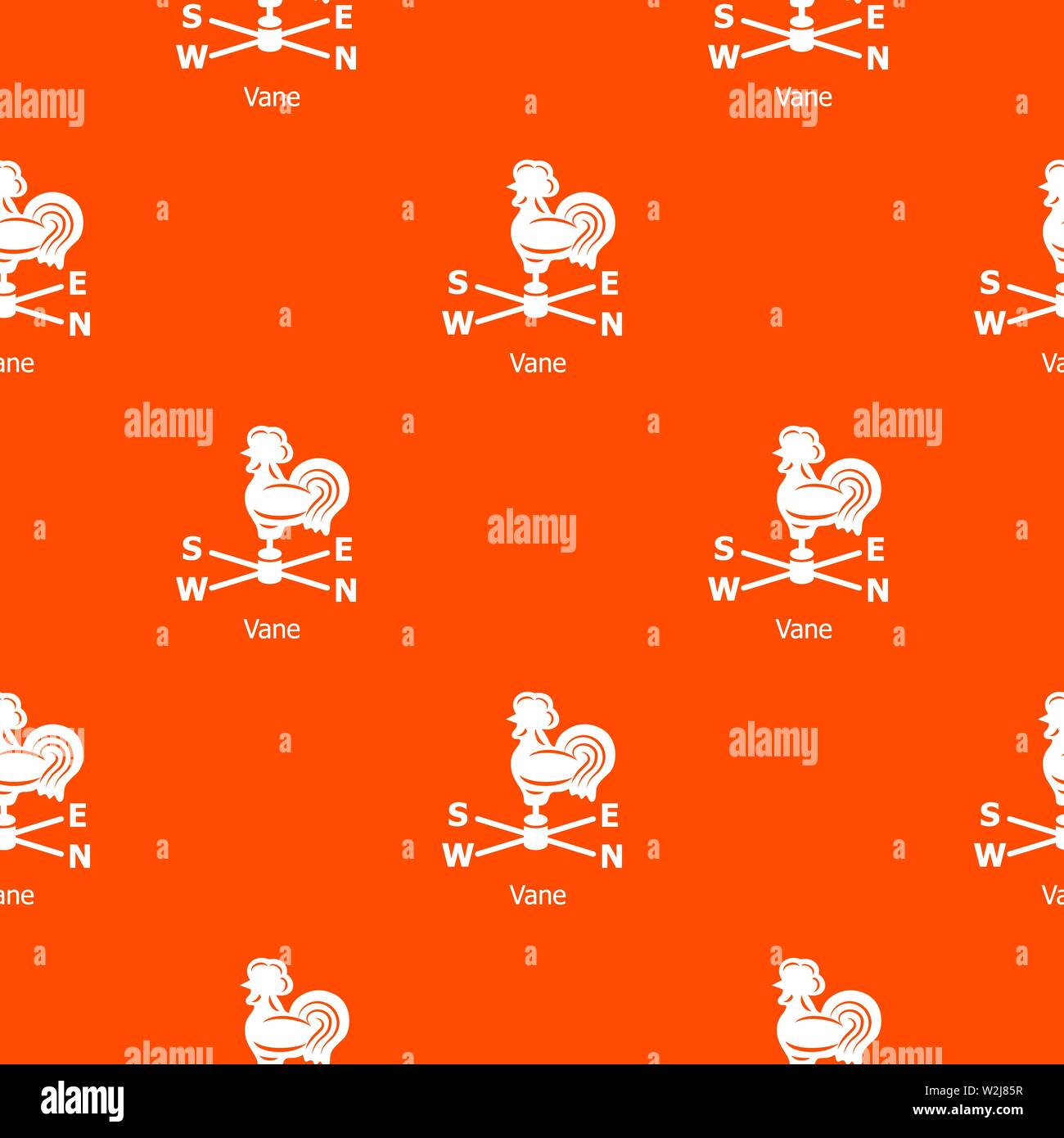 Vane pattern vector orange Stock Vector Image & Art - Alamy