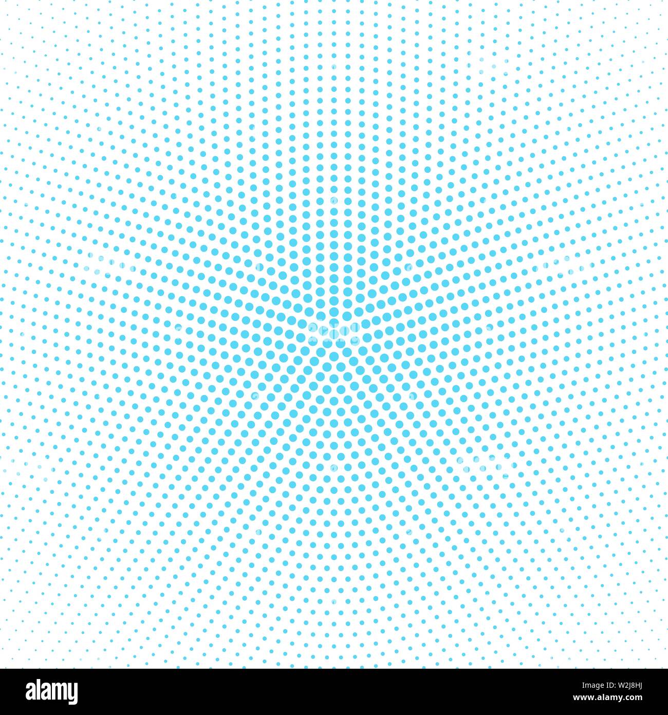 Halftone geometric round dot pattern background design - abstract ...