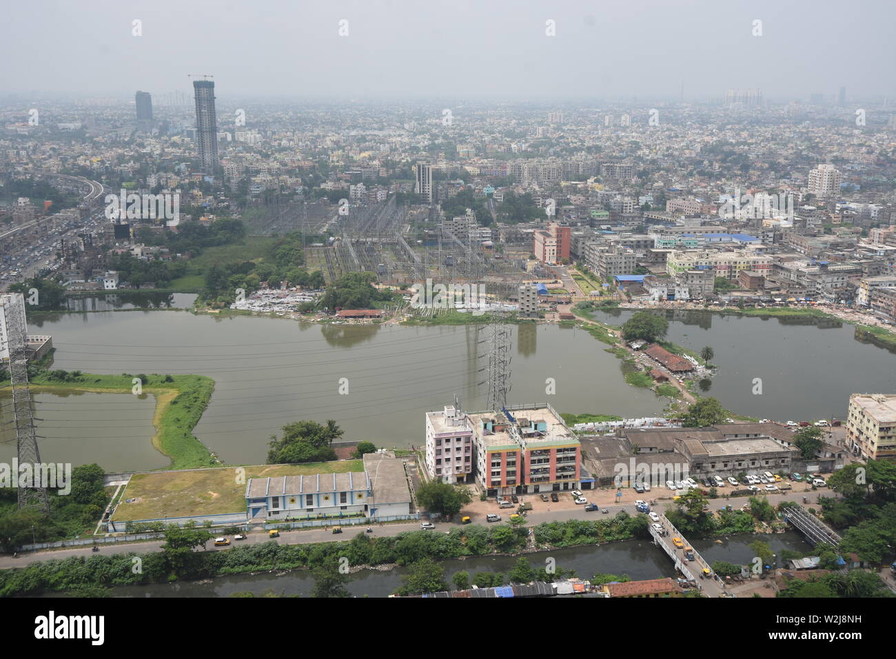 Kolkata Aerial View High Resolution Stock Photography and Images - Alamy