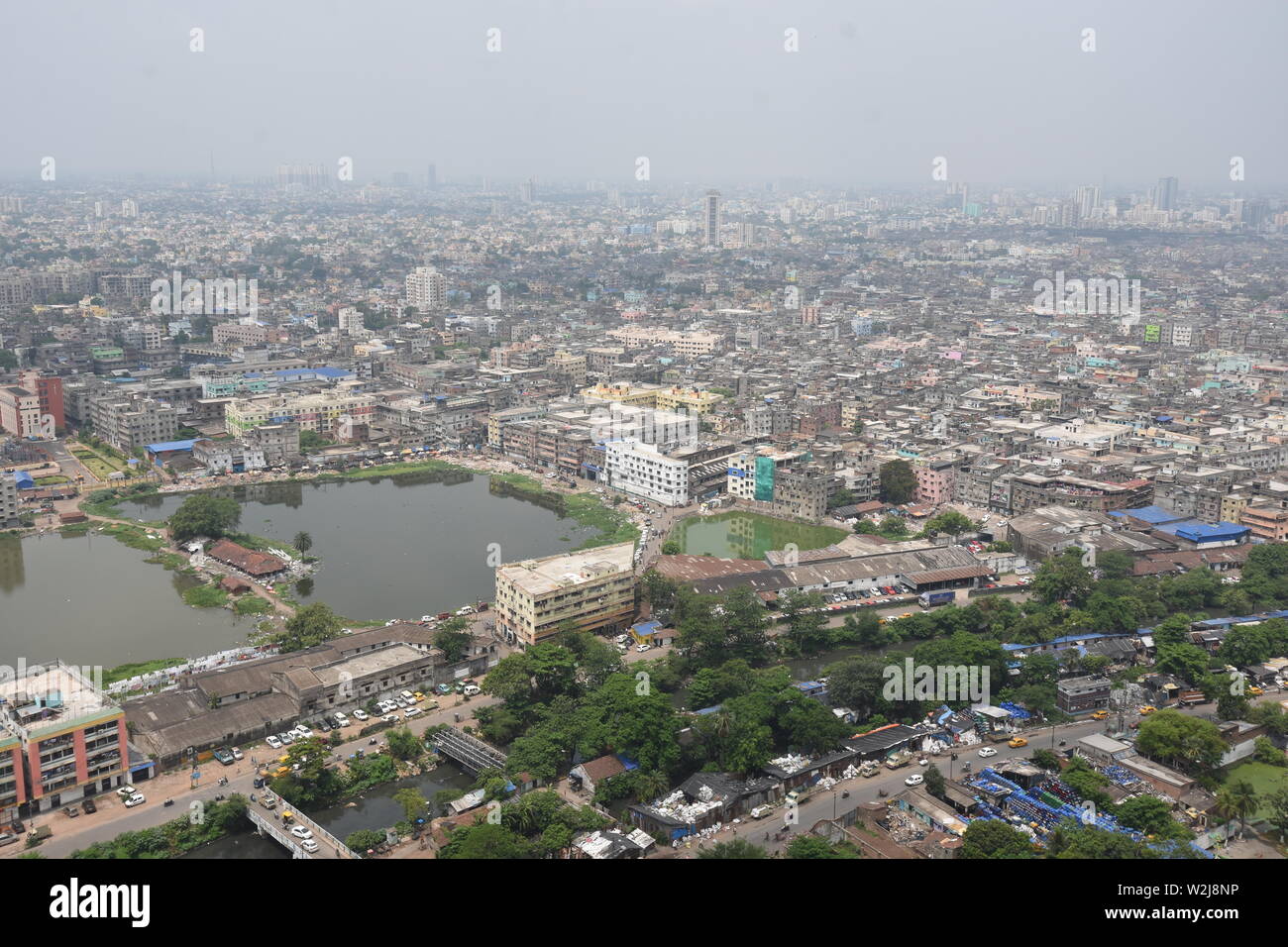 Kolkata aerial hi-res stock photography and images - Alamy