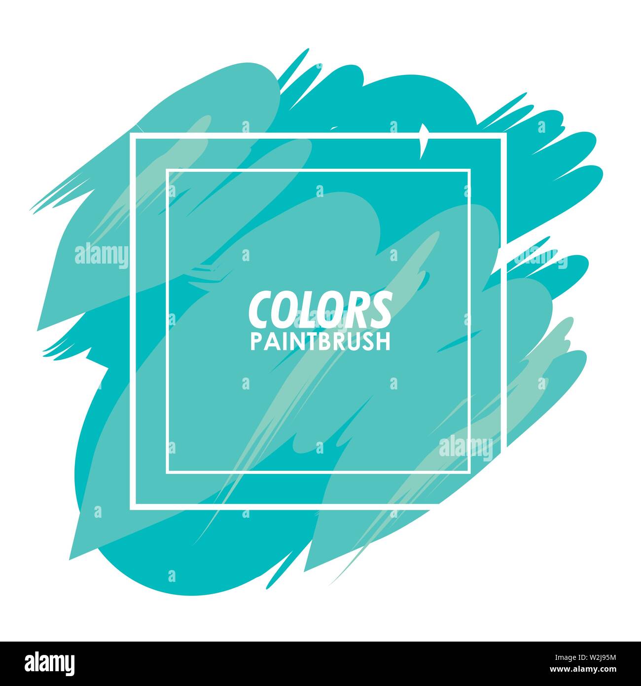 brush stroke symbol emblem cartoon Stock Vector Image & Art - Alamy