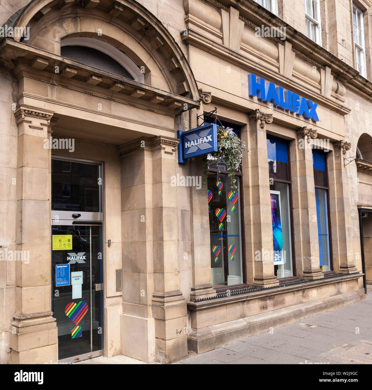 Halifax bank exterior hi-res stock photography and images - Alamy