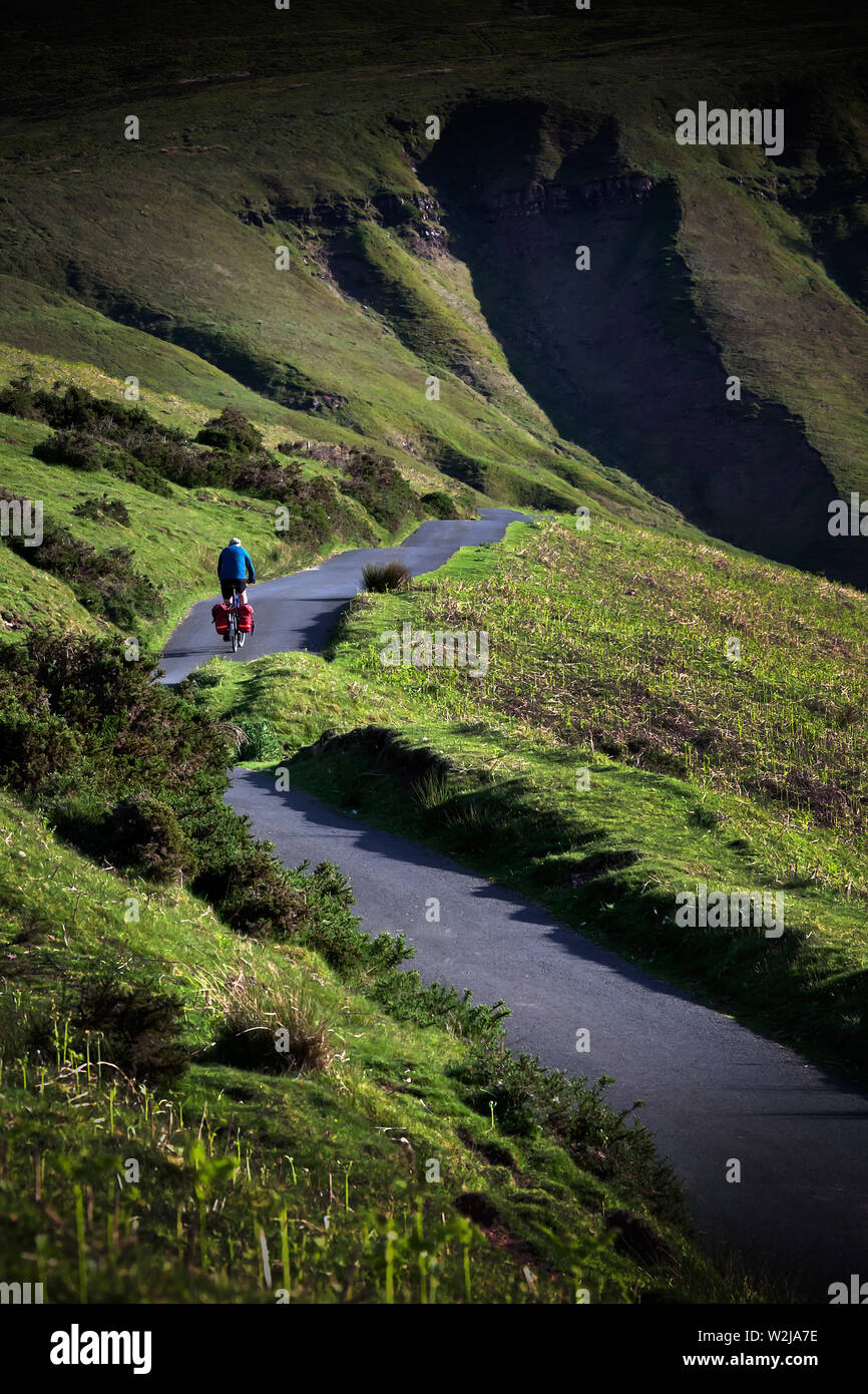 Narrow road in mountains hi-res stock photography and images - Alamy