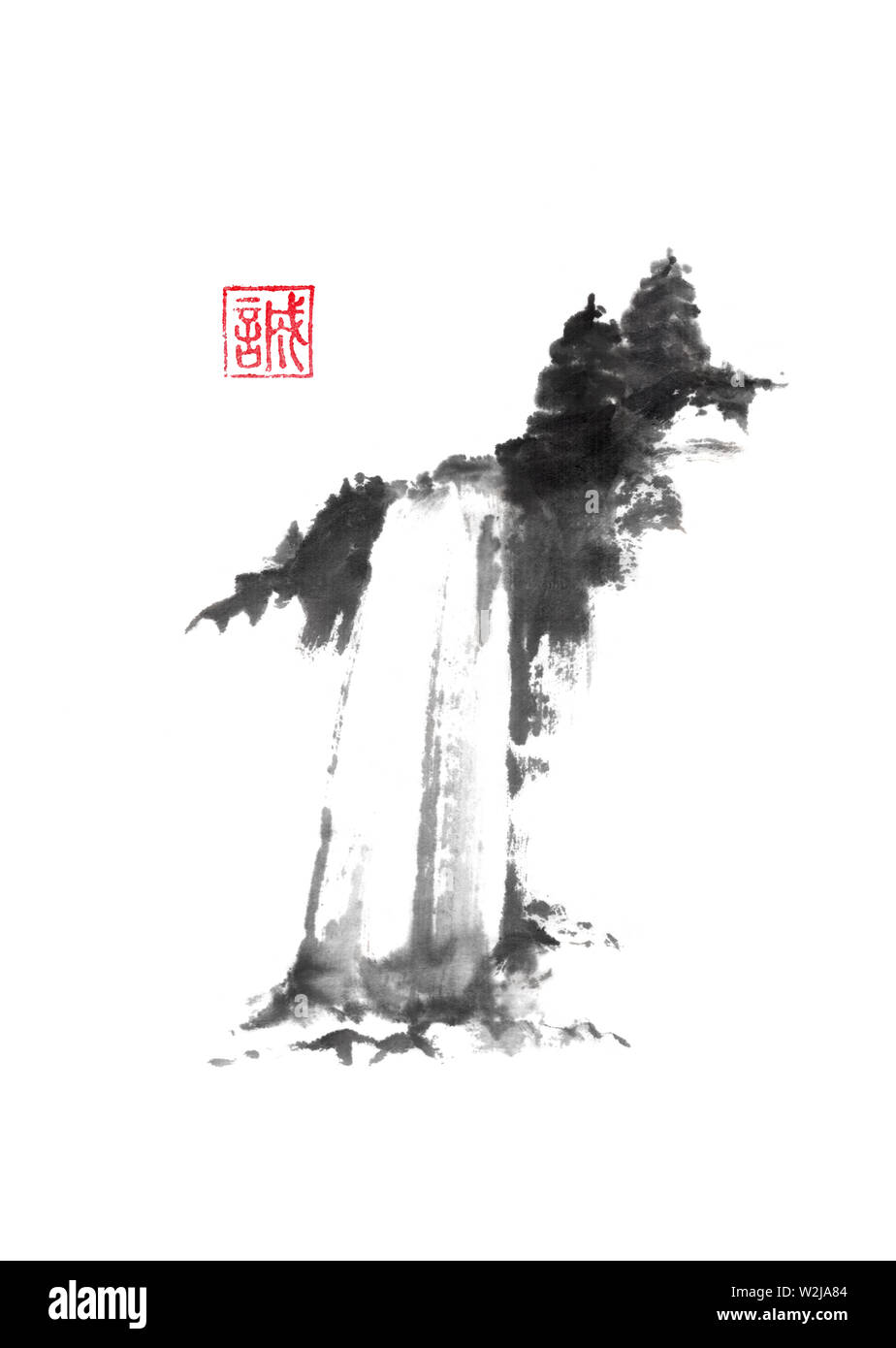 Sumi e painting hi-res stock photography and images - Alamy