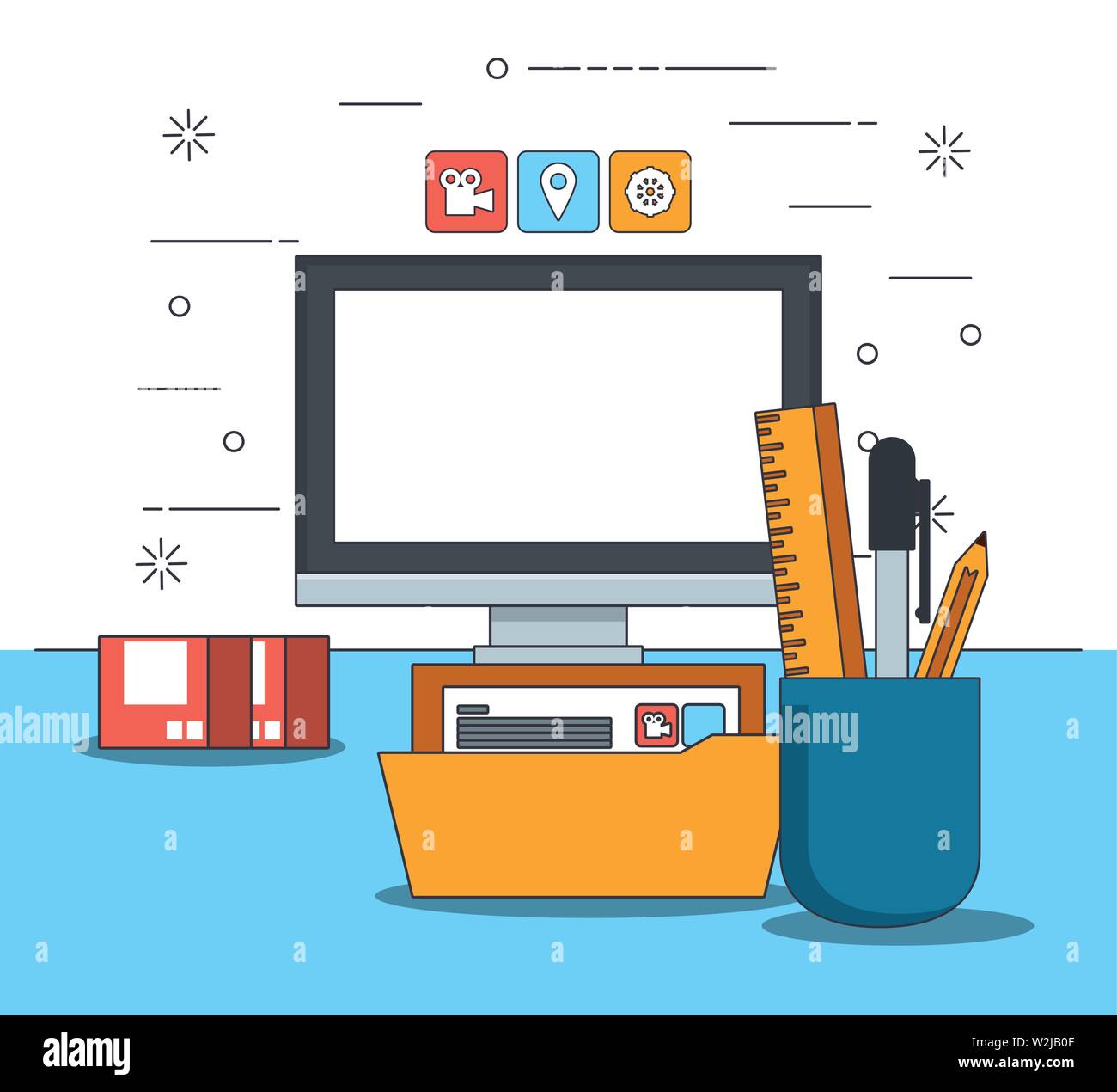 Eletronic circuit Stock Vector Images - Alamy