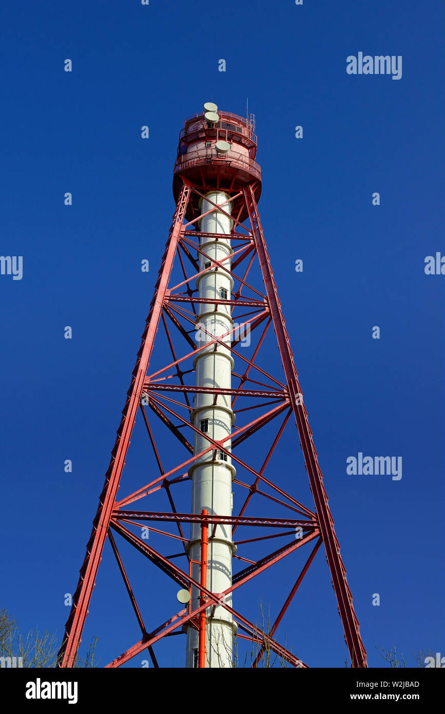 krummhorn, niedersachsen/germany - april 30, 2013: campen lighthouse ...