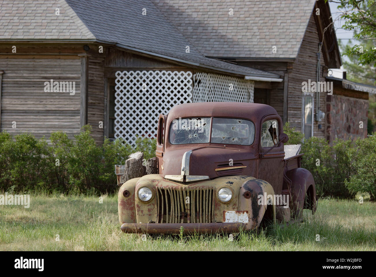 Vintage texas truck hi-res stock photography and images - Alamy