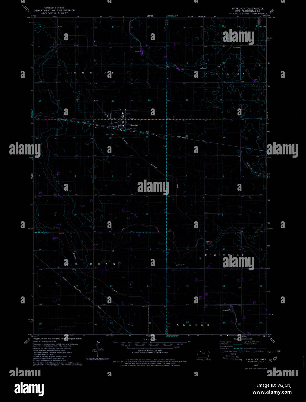 Havelock map hi-res stock photography and images - Alamy