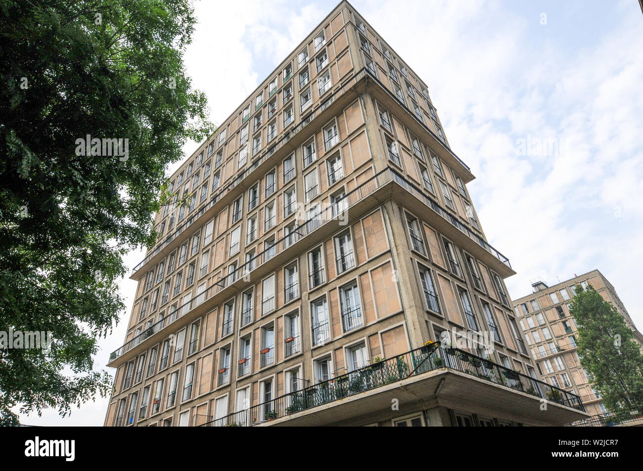 Le Havre, Perret district, Normandy, France Stock Photo - Alamy