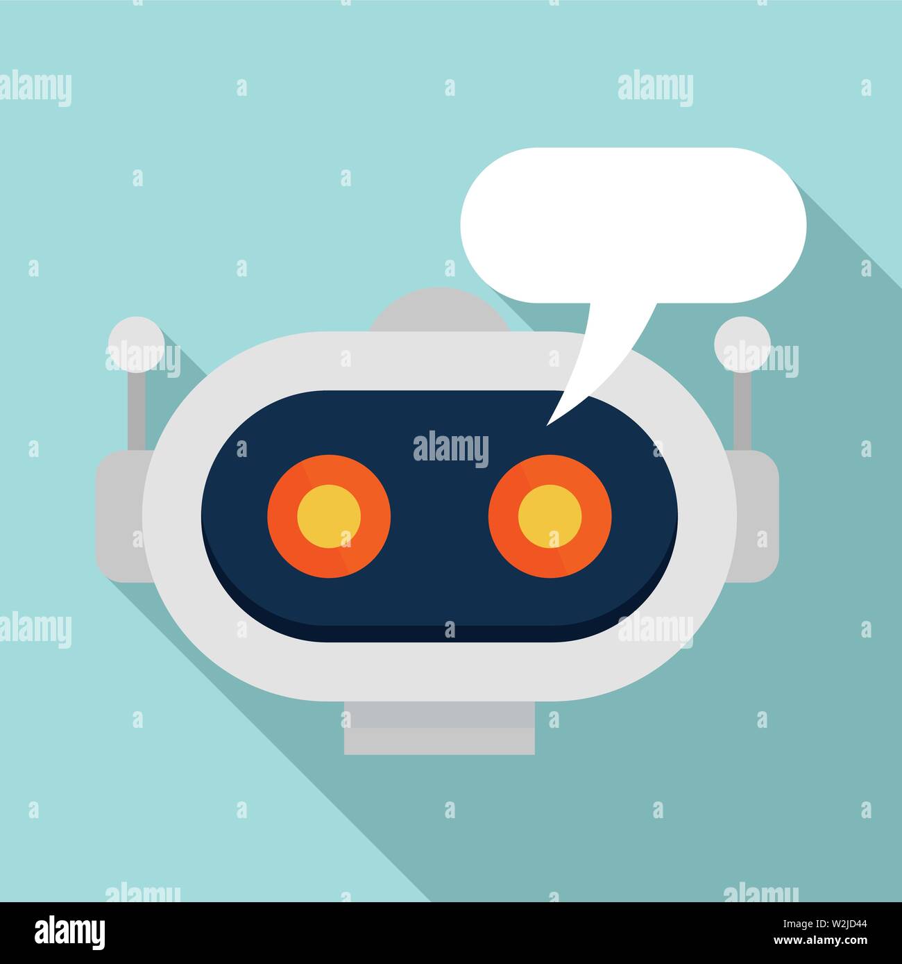Bot circle logo hi-res stock photography and images - Alamy