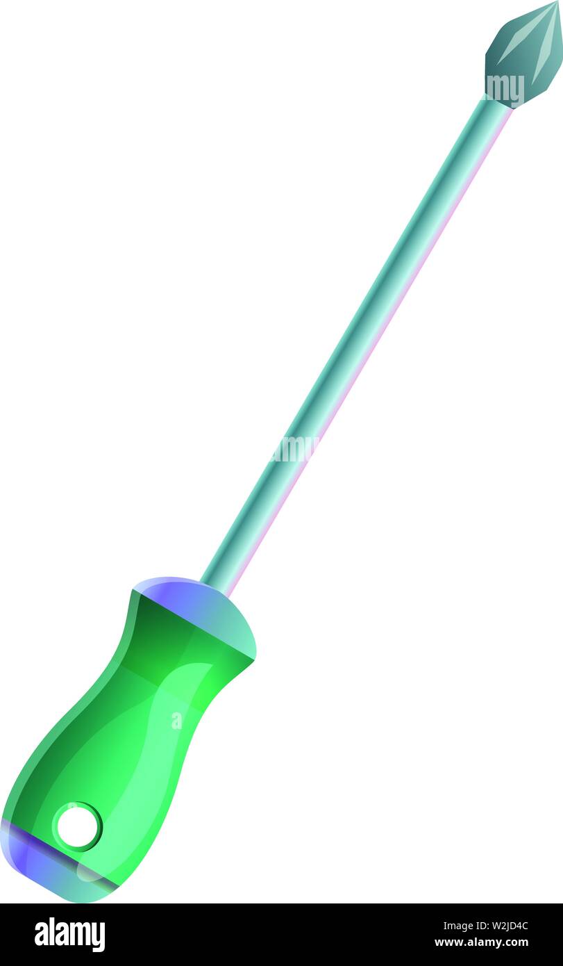 Cross screwdriver icon. Cartoon of cross screwdriver vector icon for ...