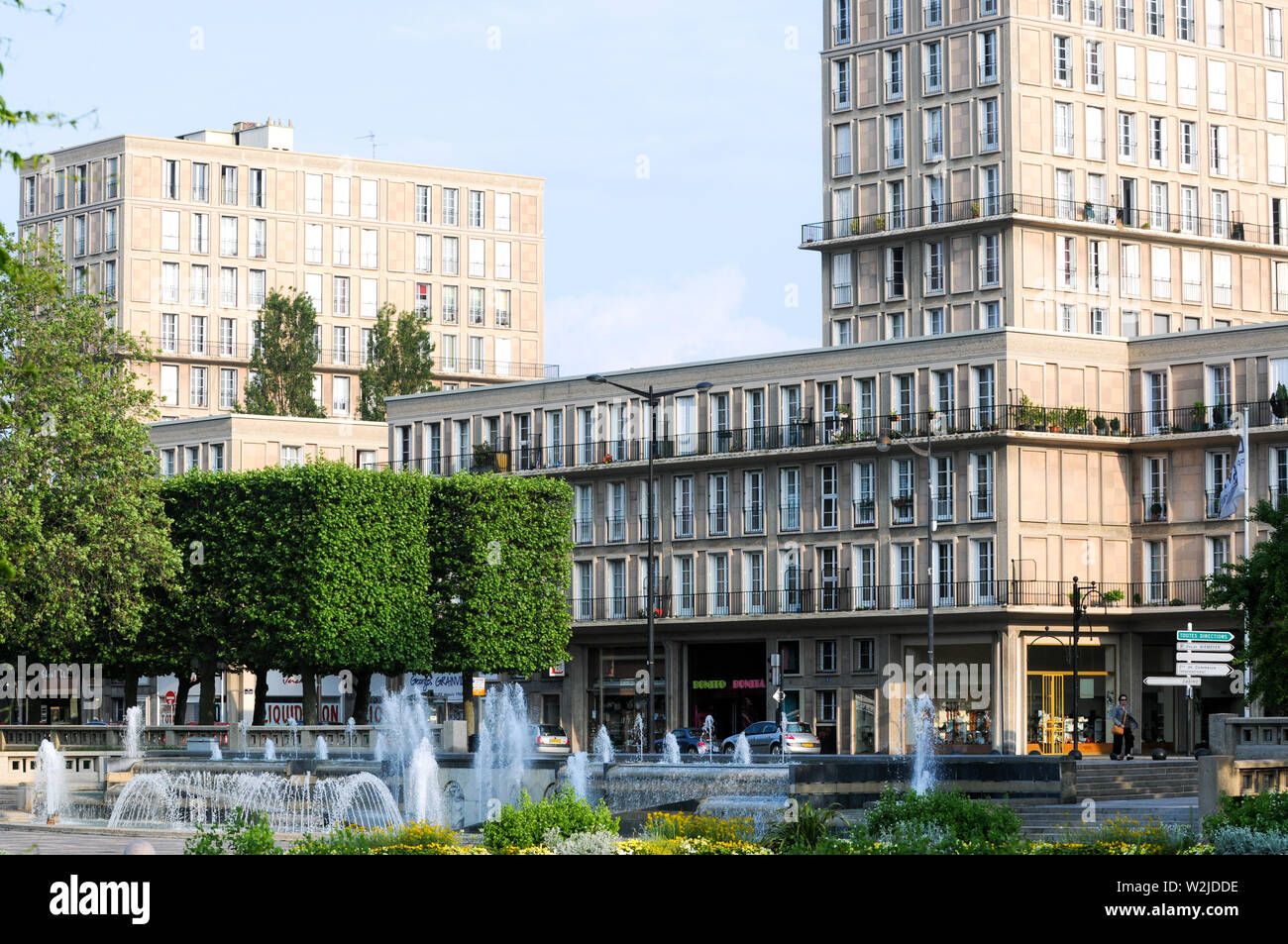 Le Havre, Perret district, Normandy, France Stock Photo - Alamy