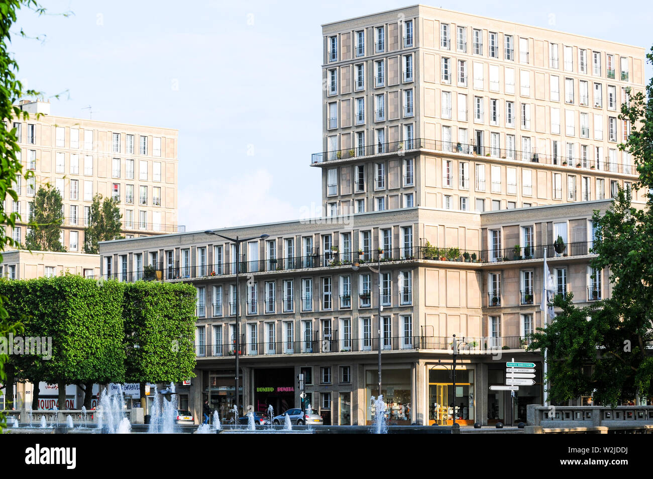 Le Havre, Perret district, Normandy, France Stock Photo - Alamy